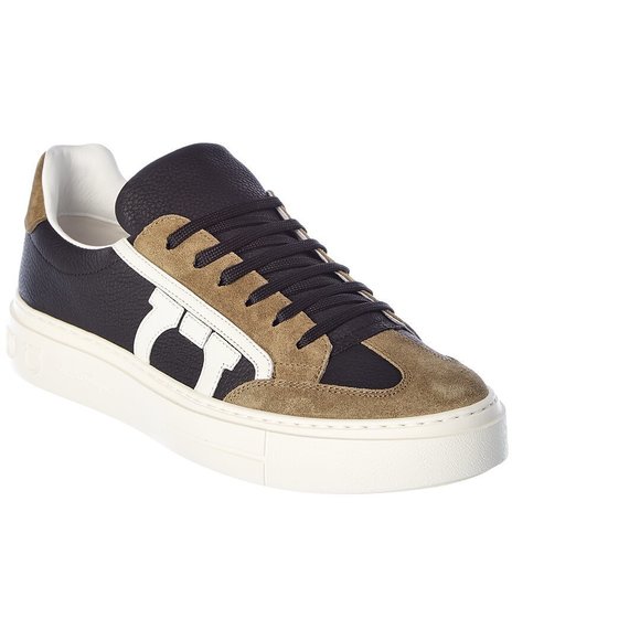 Salvatore Ferragamo | Shoes | Salvatore Ferragamo Borg 7 Leather Suede ...